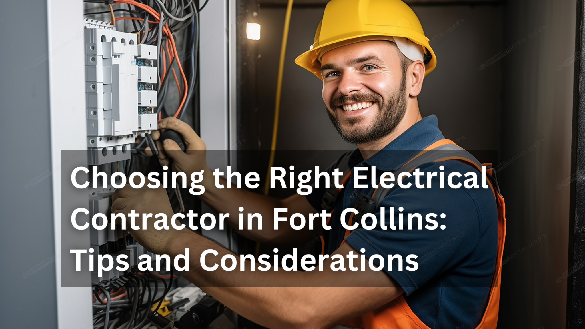 Choosing The Right Electrical Contractor in Fort Collins